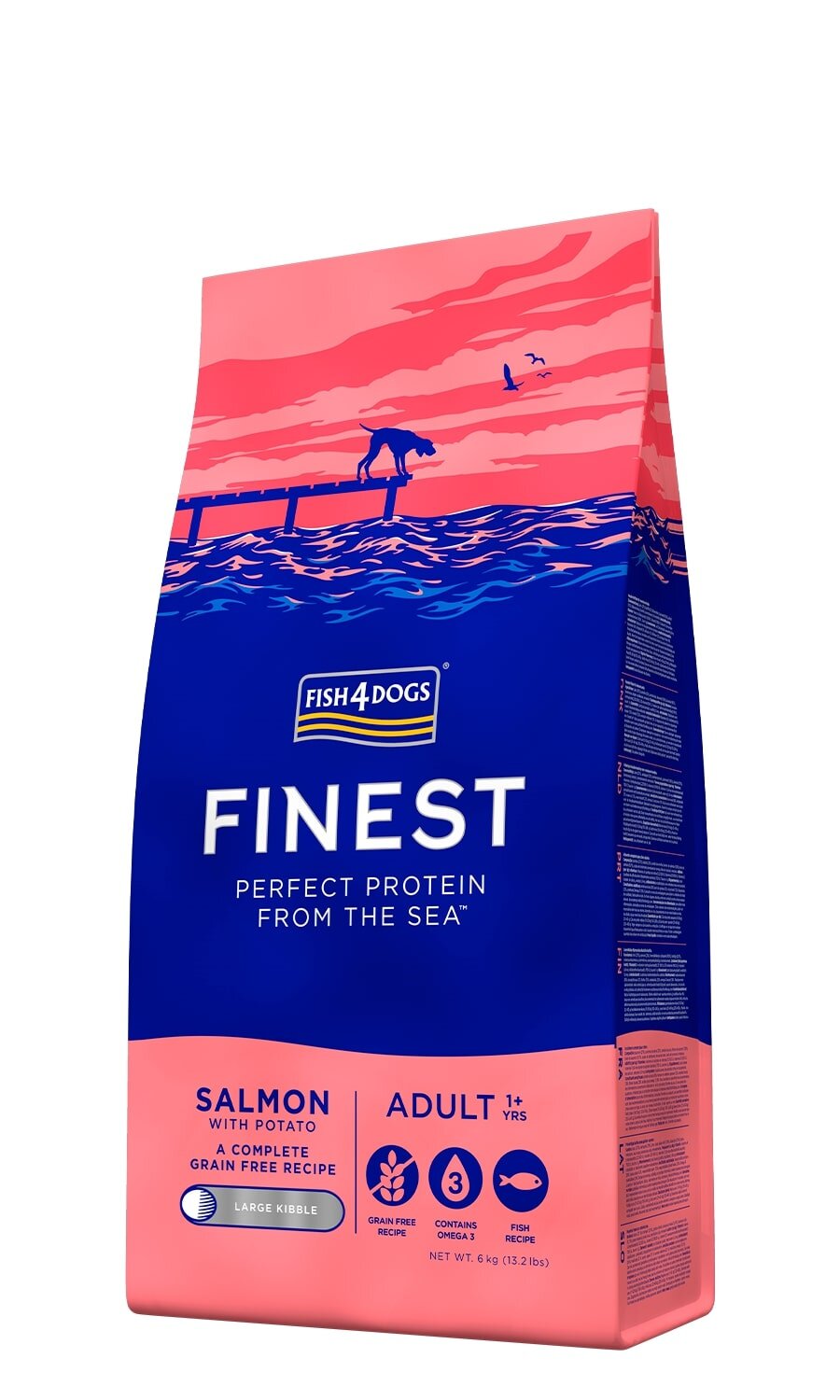 FISH4DOGS-FINEST SALMON 1.5KG - ImpoPet